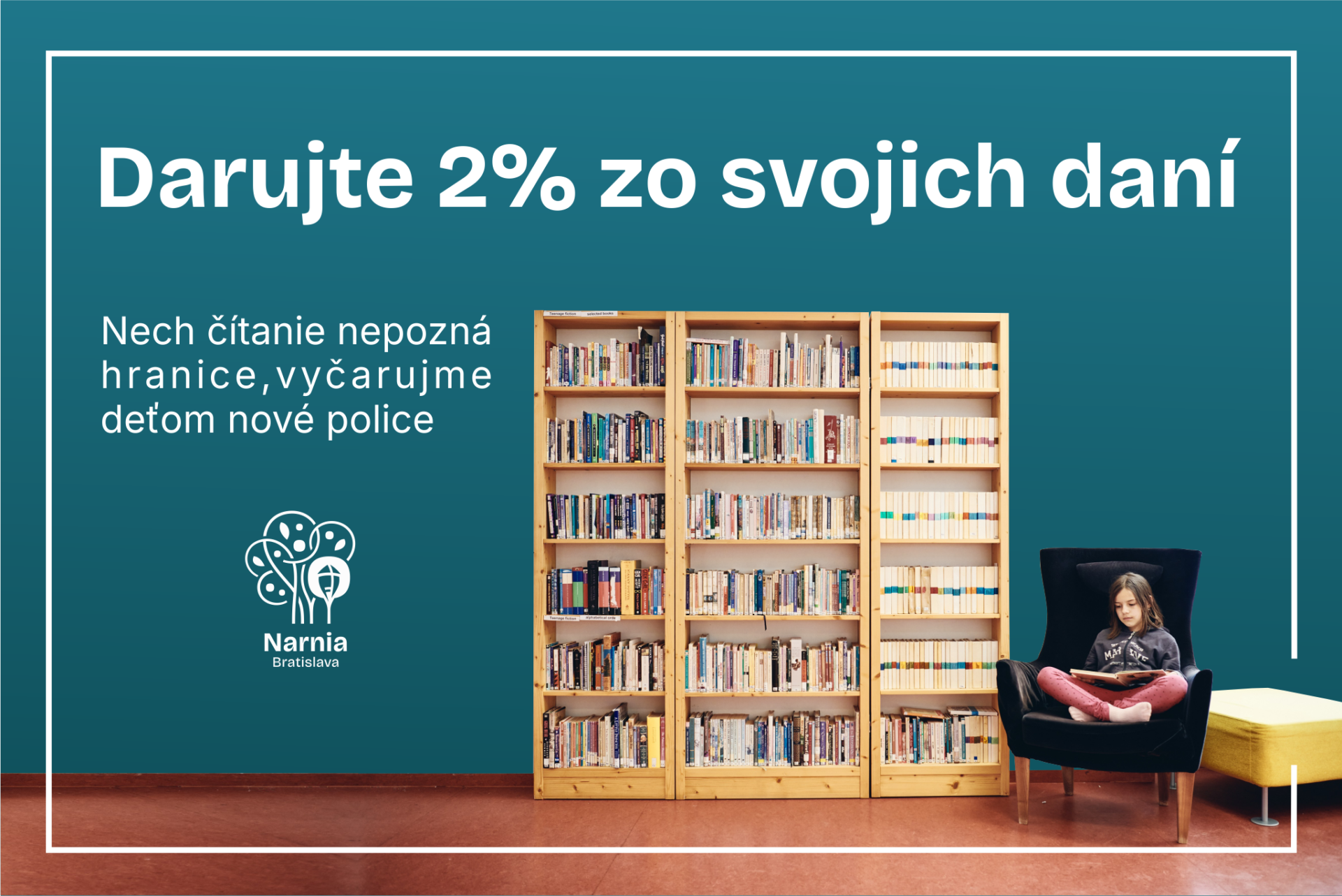 2 % z Vašich daní aj pre Narniu | Narnia